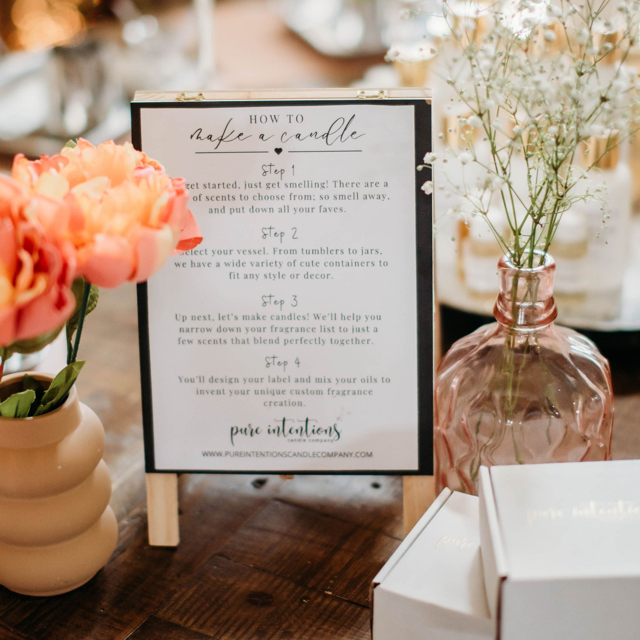 Private Pouring Party – Pure Intentions Candle Company